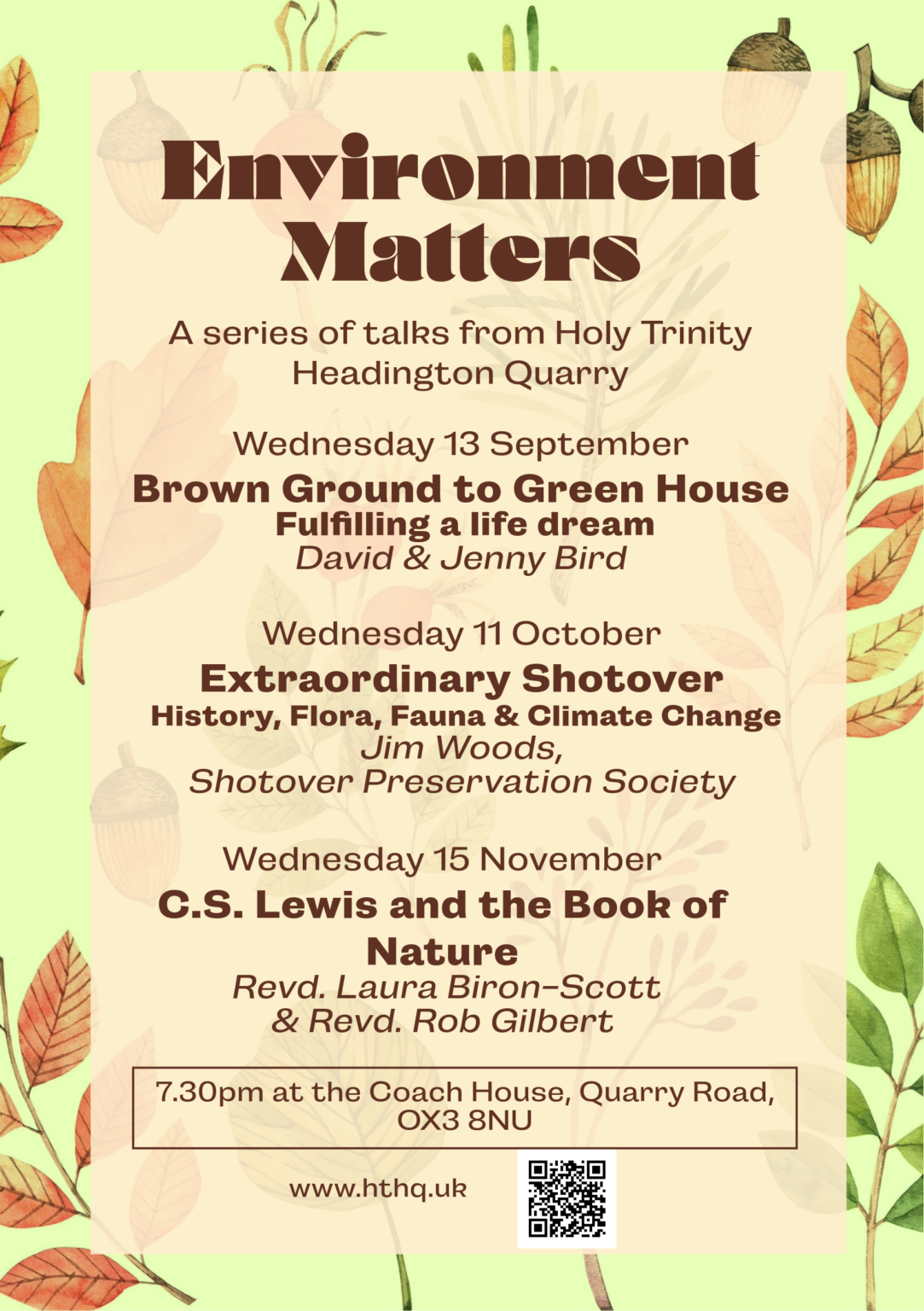 Environment Matters – Holy Trinity Headington Quarry